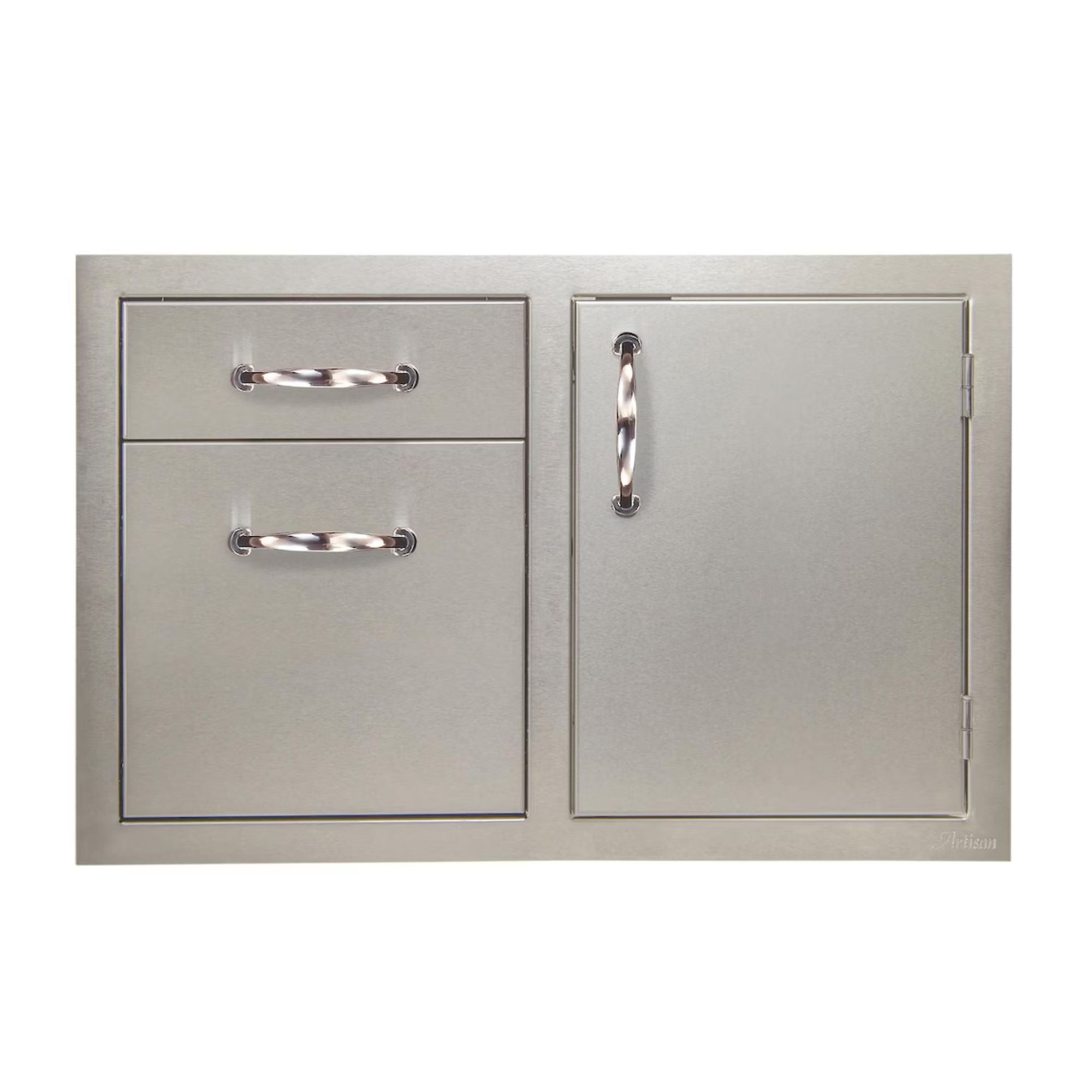 Artisan 36-Inch Soft-Close Right Hinge Door & Double Drawer Combo – BBQ ...