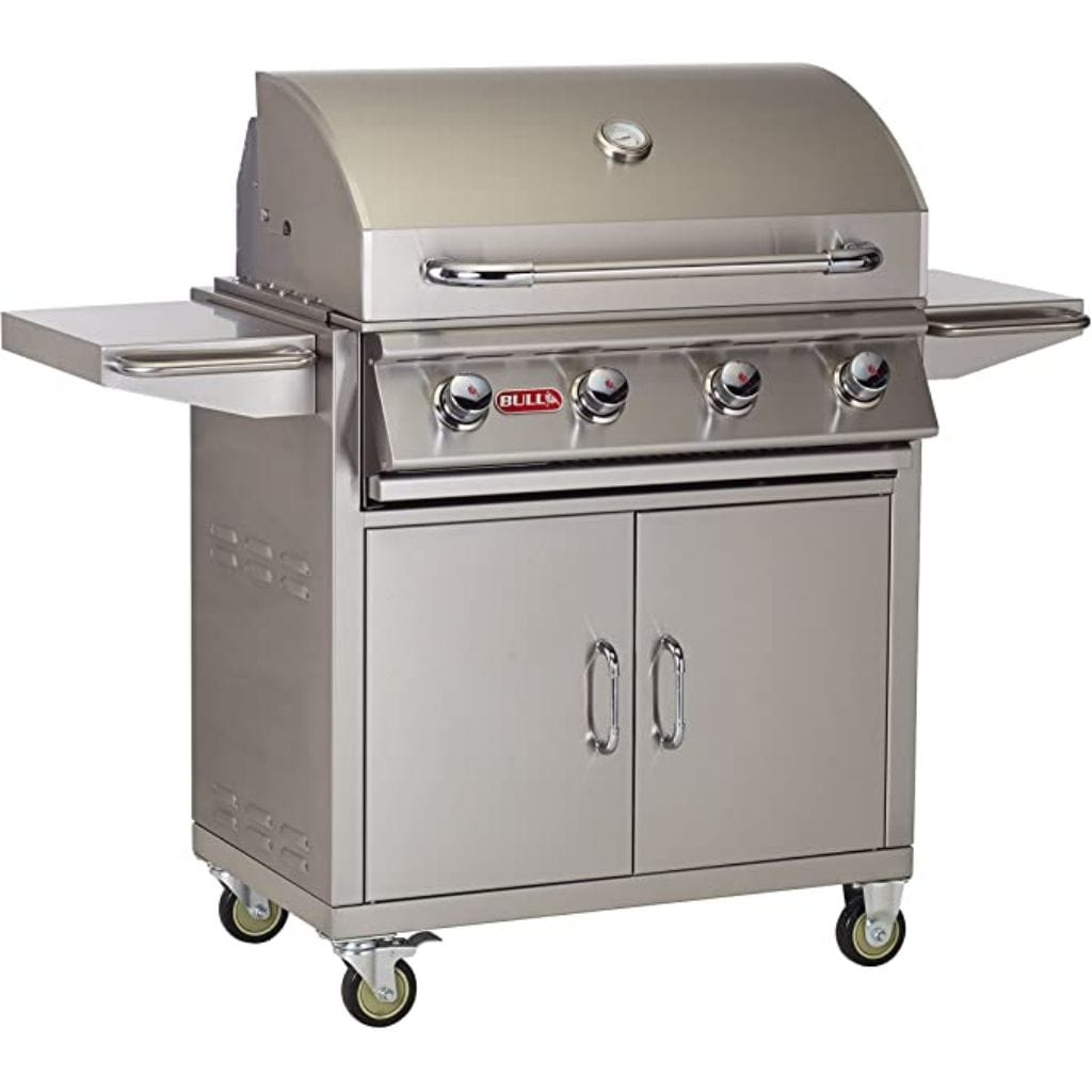 Bull Stainless Steel Gas Grill – Weather-Resistant Outdoor BBQ – BBQ ...