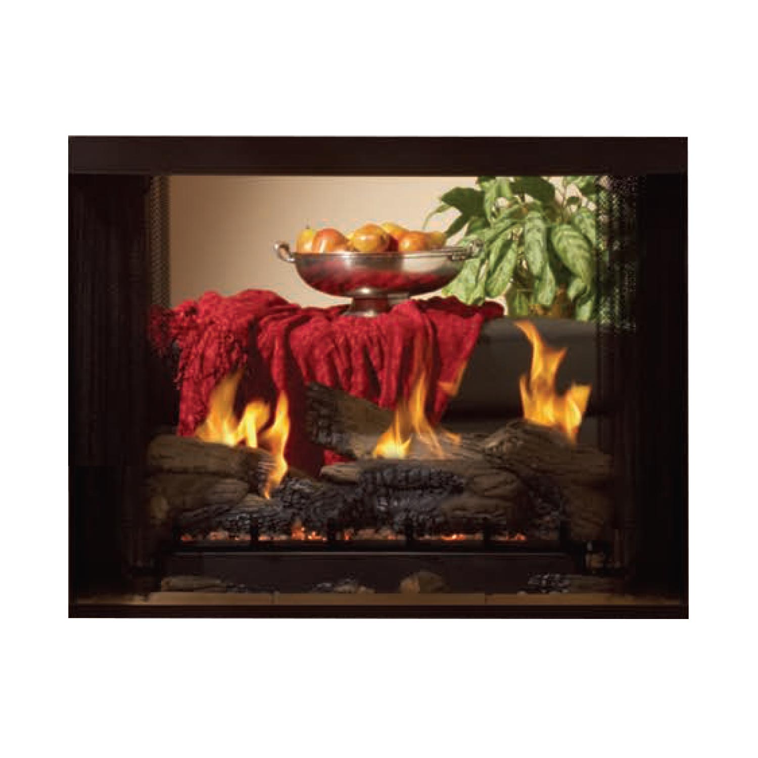 Empire 36 Inch Tahoe Direct Vent Premium Double Sided Gas Fireplace ...