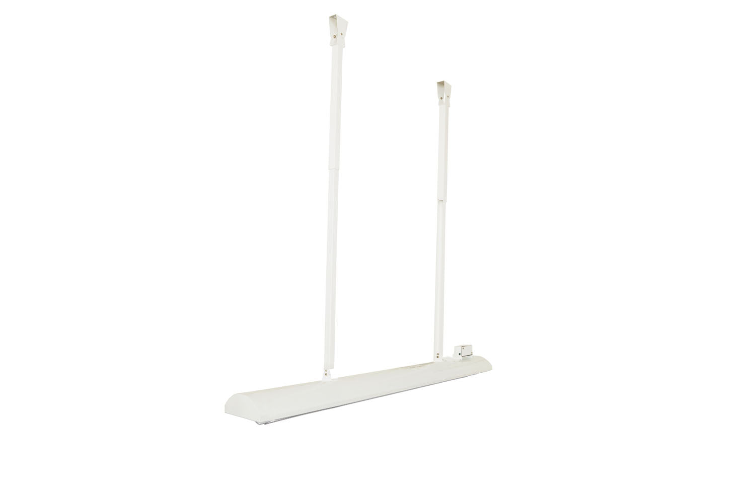 Infratech C&CD-Series Adjustable Mounting Drop Pole | White – BBQ Generals