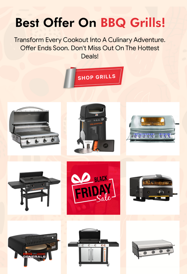 Buy Outdoor Kitchen Pizza Oven, built-in BBQ Gas Grills | BBQ Generals