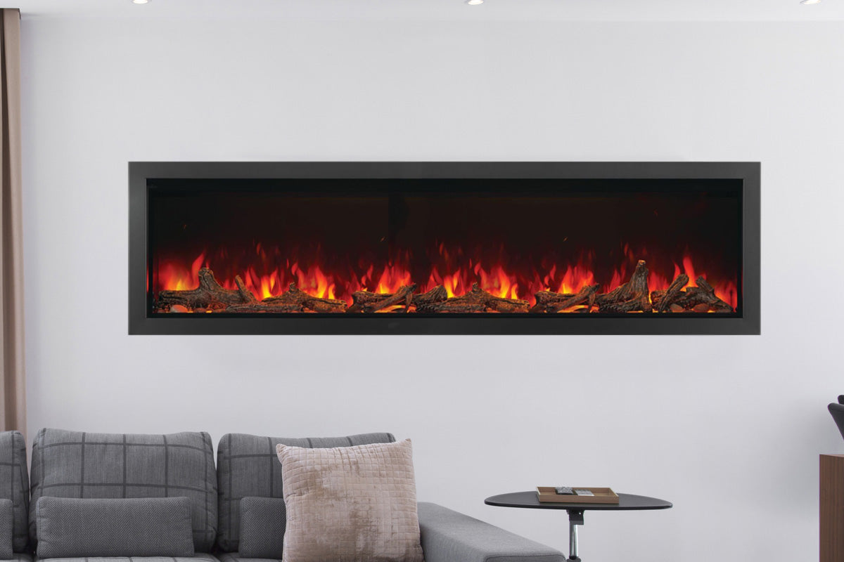 Napoleon Astound 74" Smart Remote-Controlled Electric Fireplace – BBQ ...