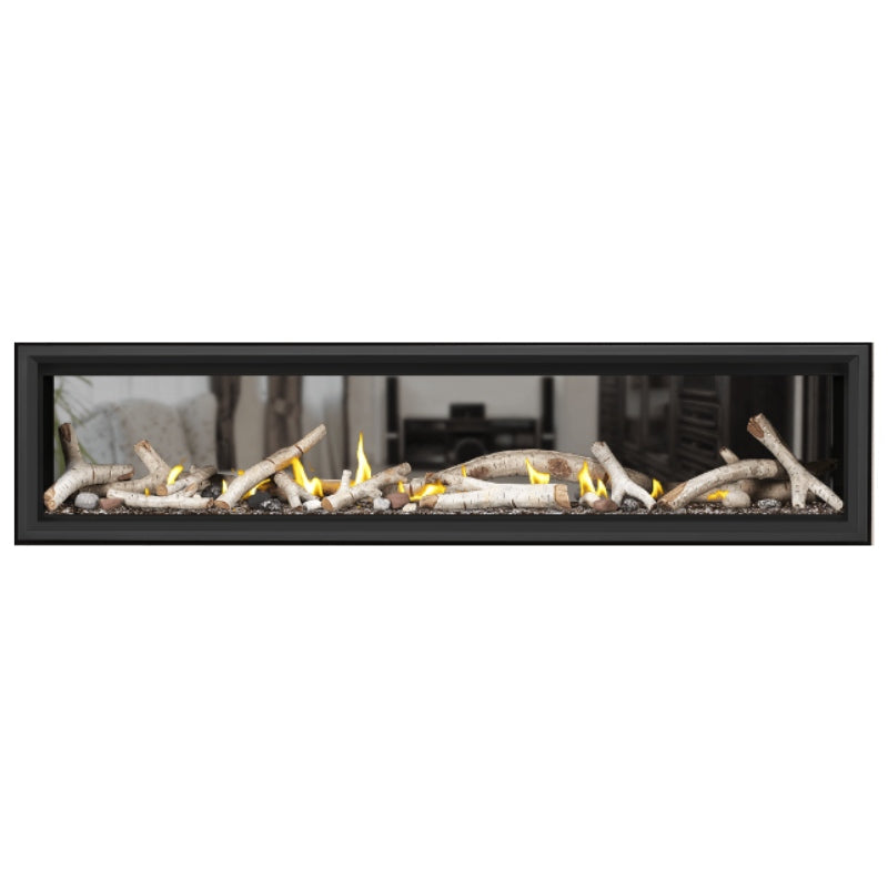 Napoleon Vector 74" See Thru Linear Direct Vent Gas Fireplace | LV74N2 ...
