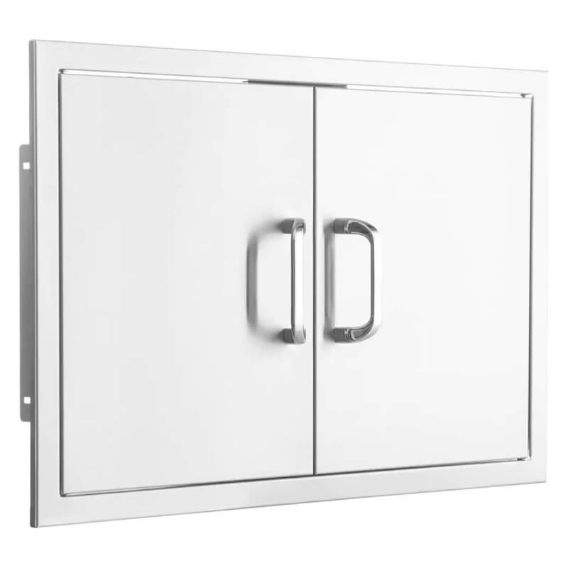 BBQ Generals Elite Series 32-Inch Stainless Steel Double Access Door