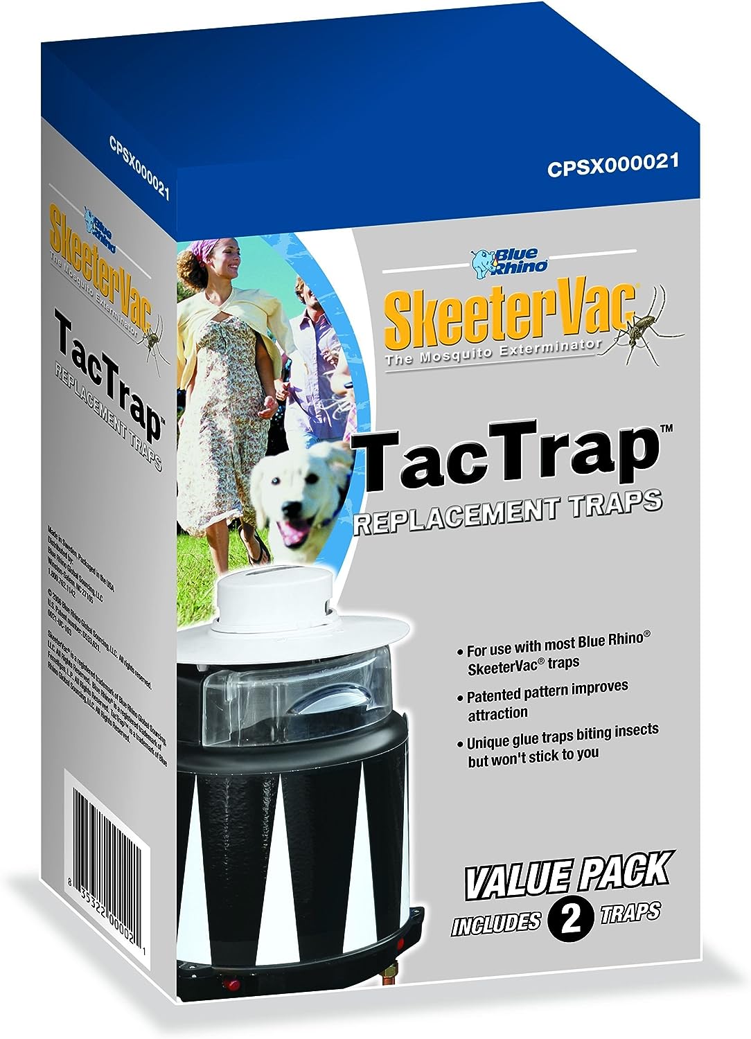 SkeeterVac TacTrap Replacements - Compatible with SV-15, SV-27, SV-35 ...