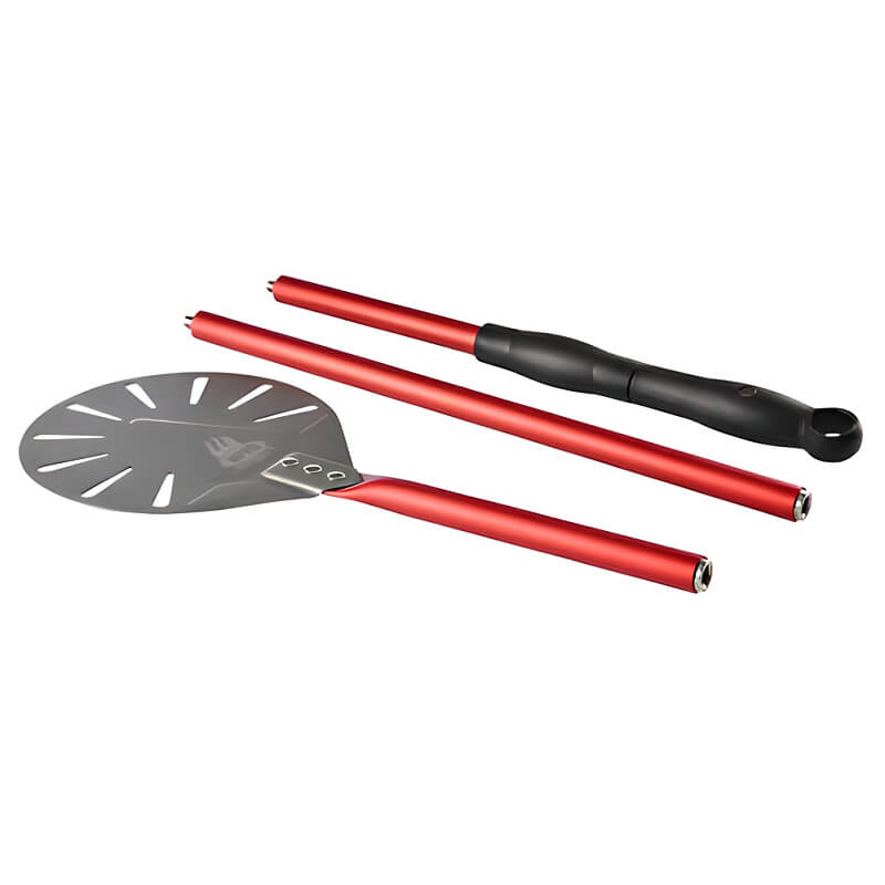 WPPO 7-Inch Round Pro Pizza Peel With Break Down Handle - WKRP-01 – BBQ ...