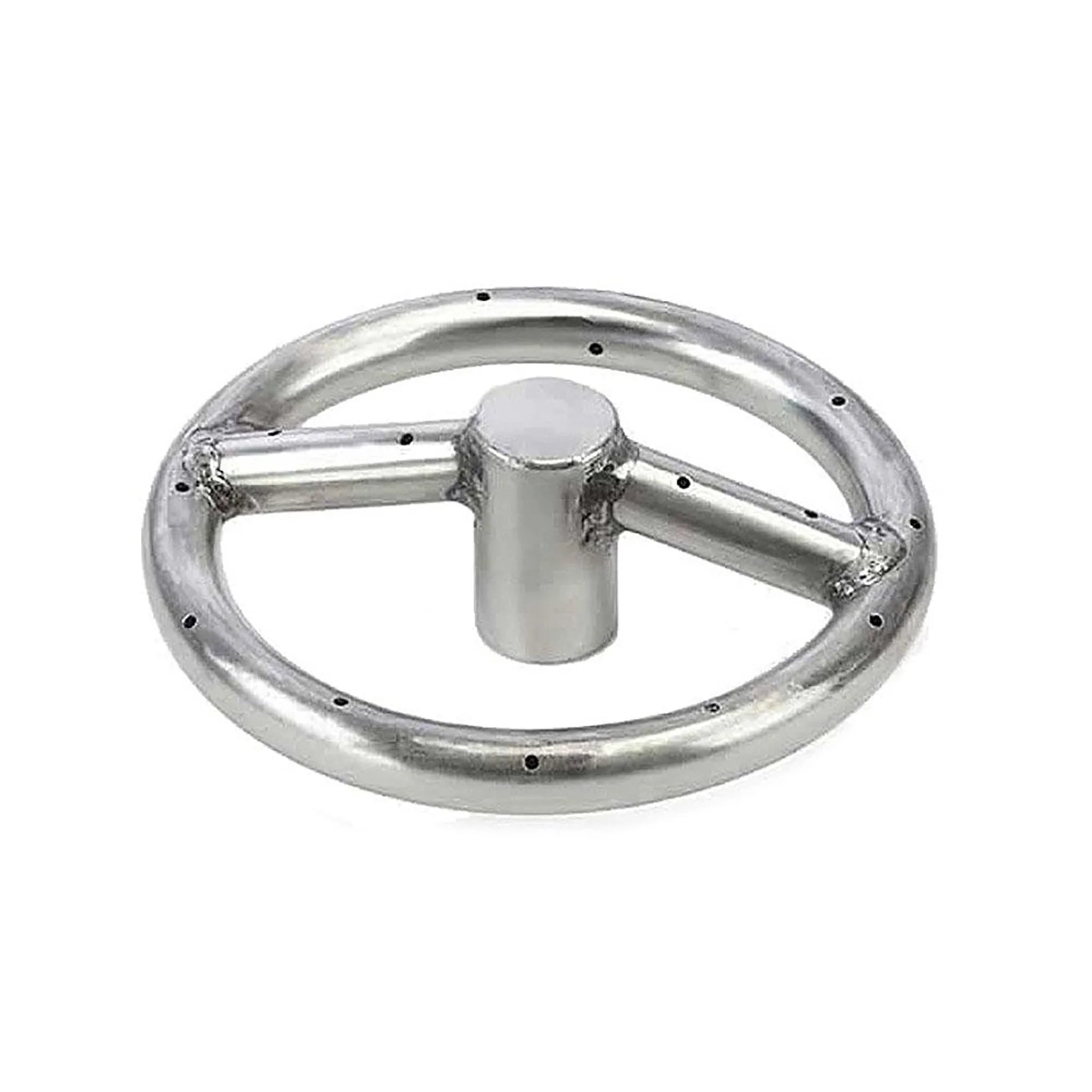 Round Stainless Steel Fire Ring by HPC Fire