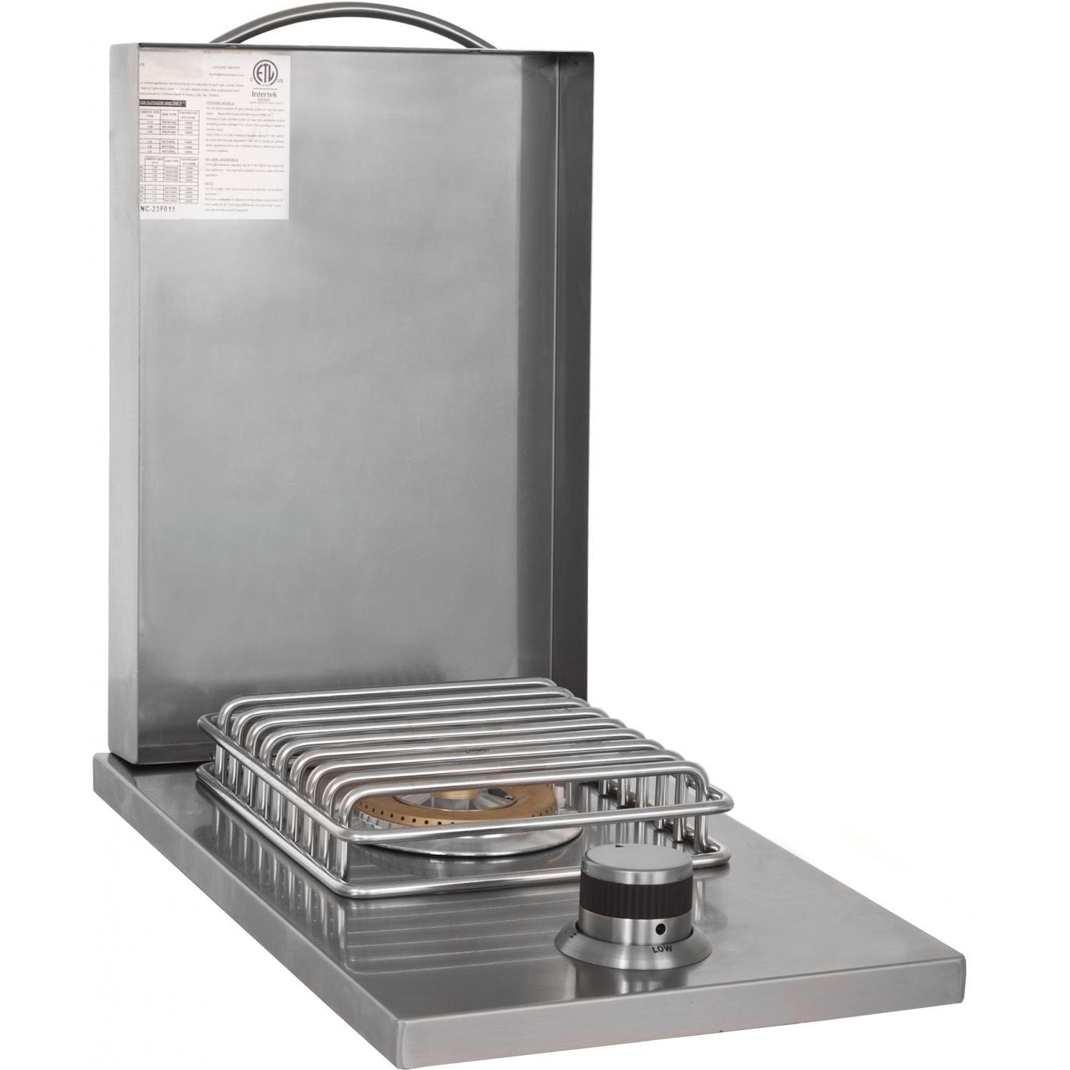Blaze Drop-In Gas Single Side Burner - Stainless Steel - BBQ Generals