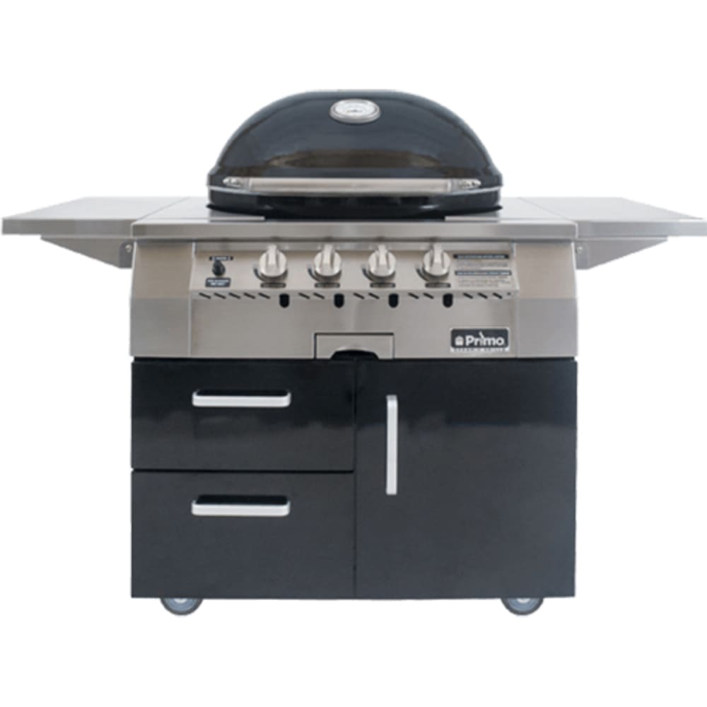 Primo Oval XL Gas Grill with Cart - Ultimate Grilling Experience