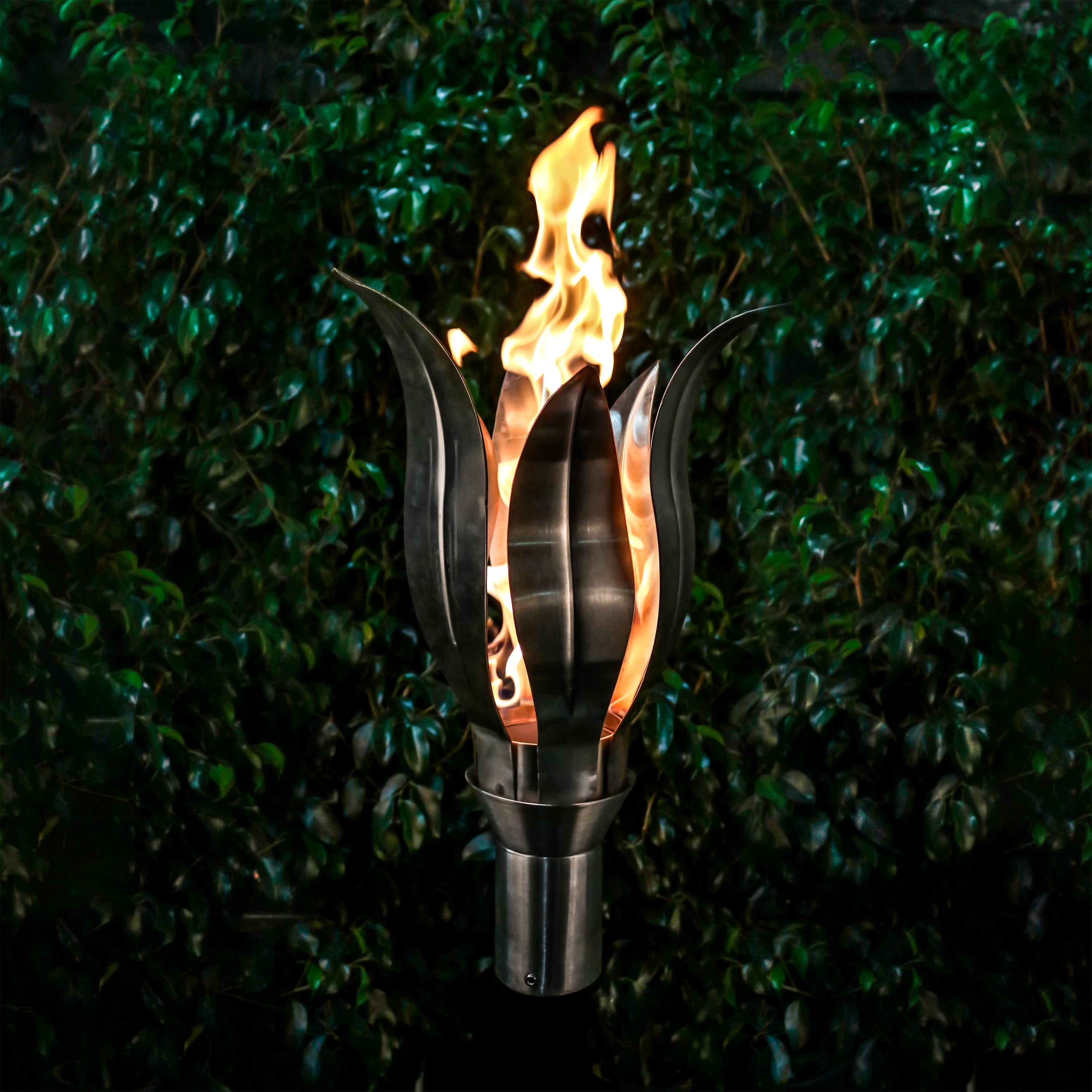 Fire Torch Flower Kit - Elegant Backyard Lighting